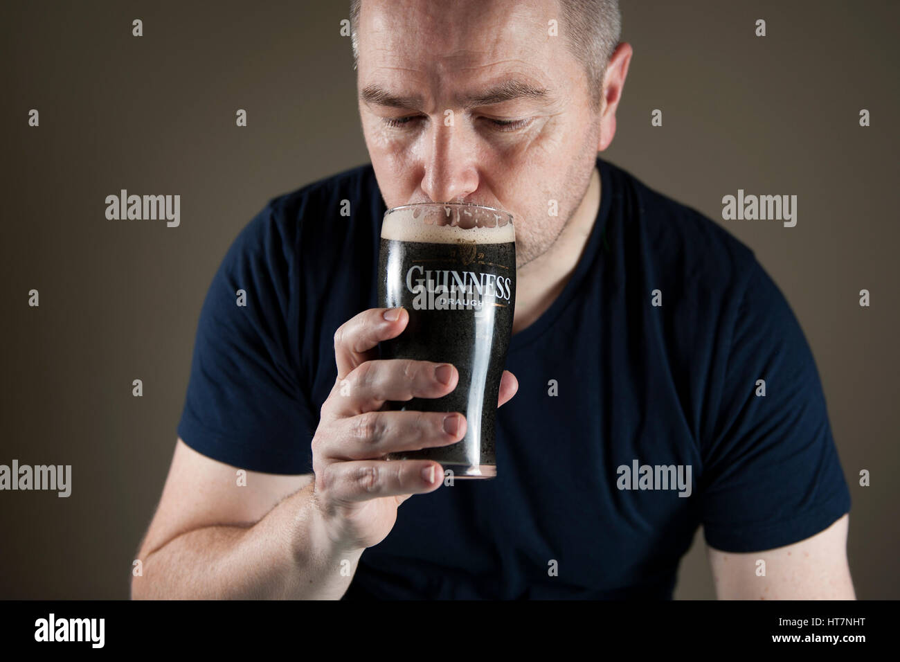 Guinness Beer Stout Pint Dublin High Resolution Stock Photography and ...