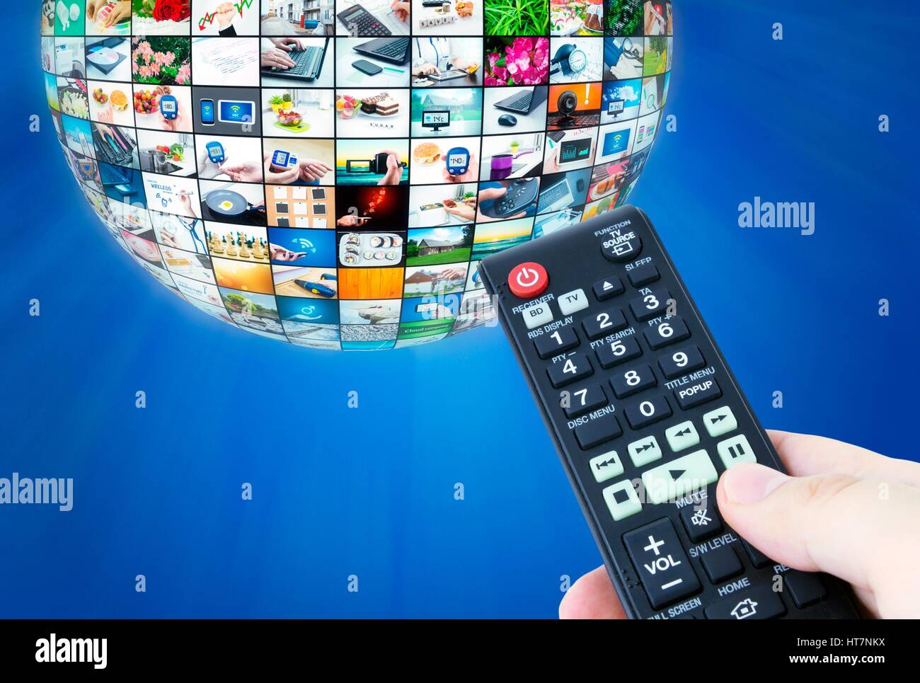 Broadcast screen hi-res stock photography and images - Alamy