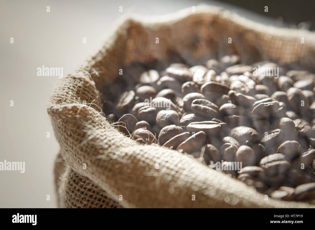 Black jute bag hi-res stock photography and images - Alamy