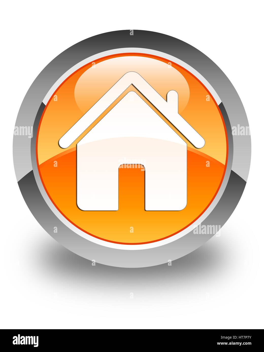 Home Icon Orange