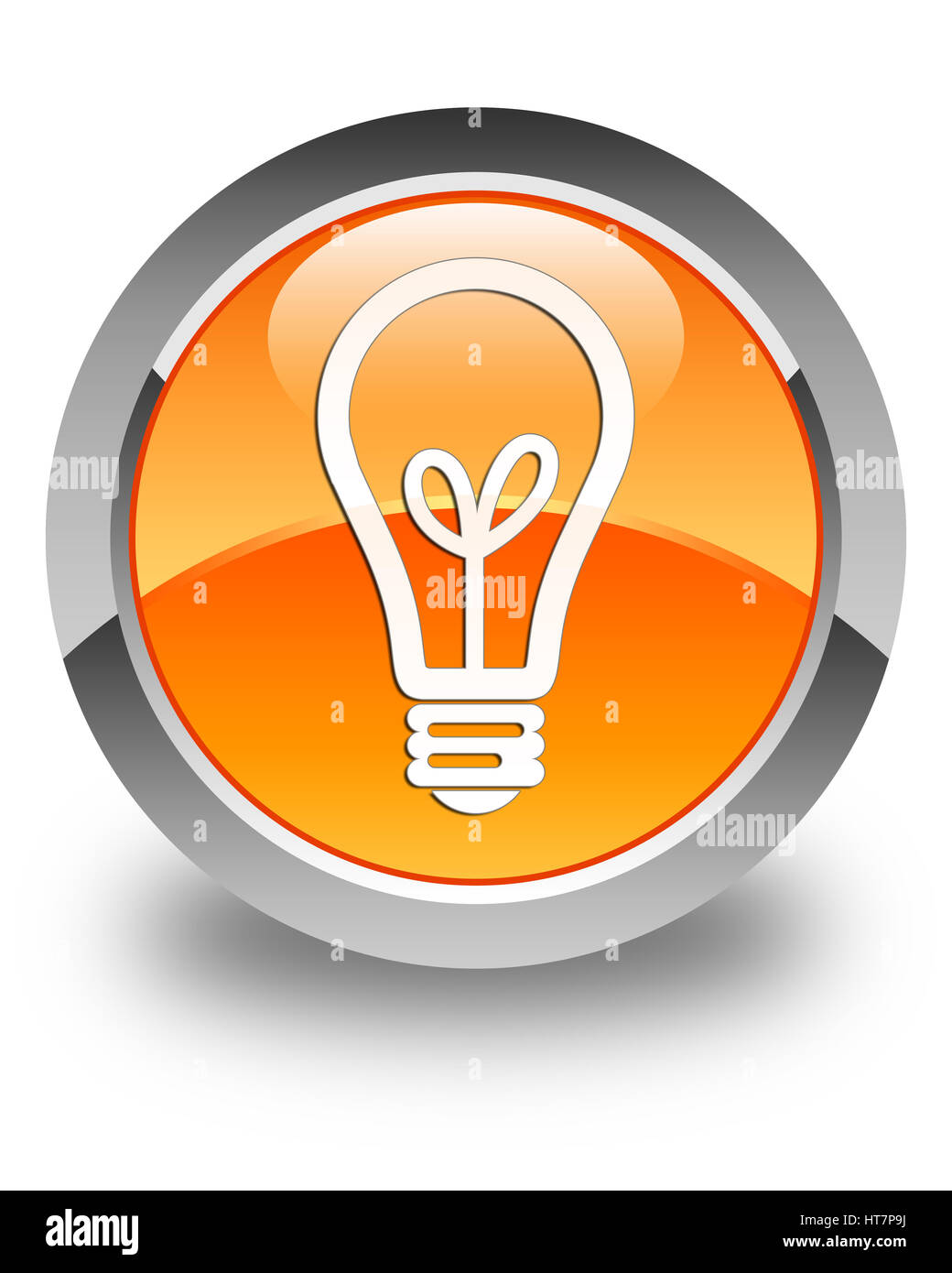 Light bulb button hi-res stock photography and images - Alamy