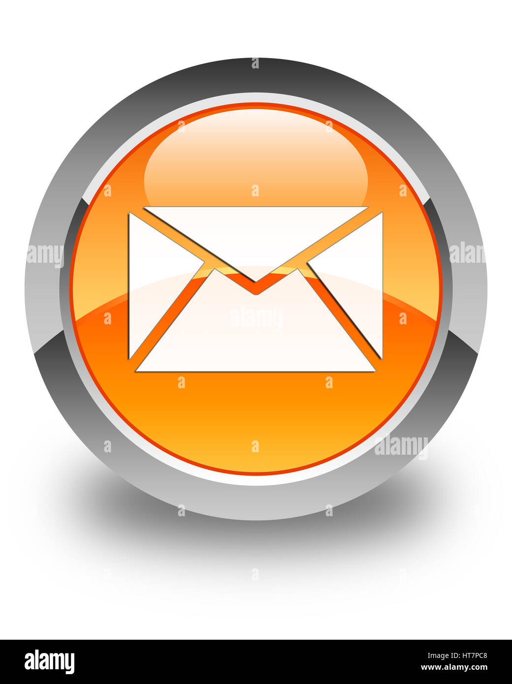 Orange Email Icon