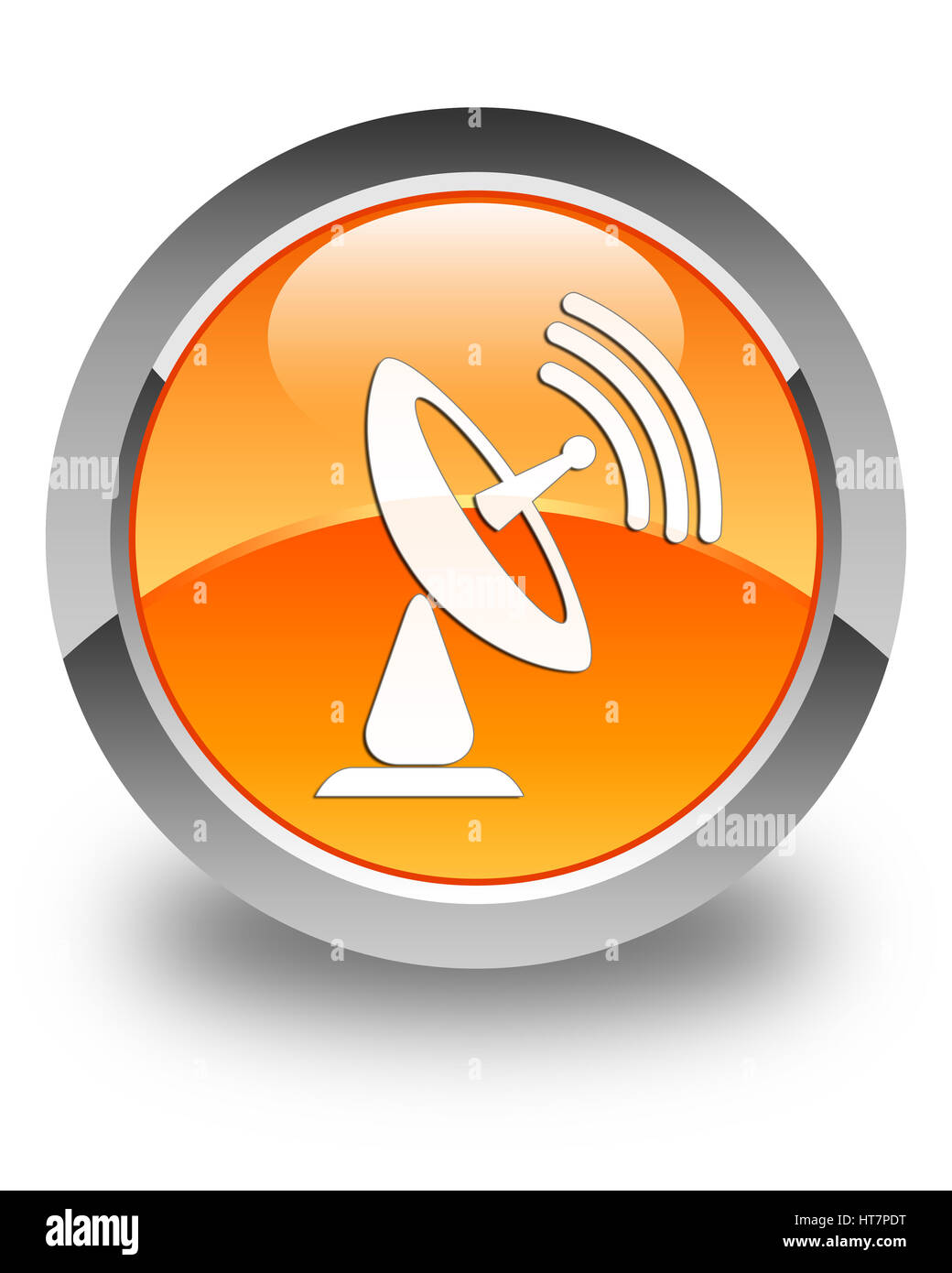 Orange satellite dish hi-res stock photography and images - Alamy