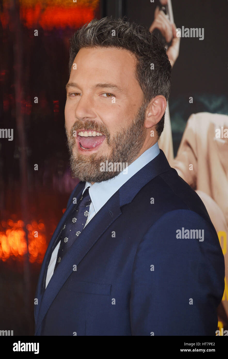 BEN AFFLECK US film actor in January 2017. Photo Jeffrey Mayer Stock ...
