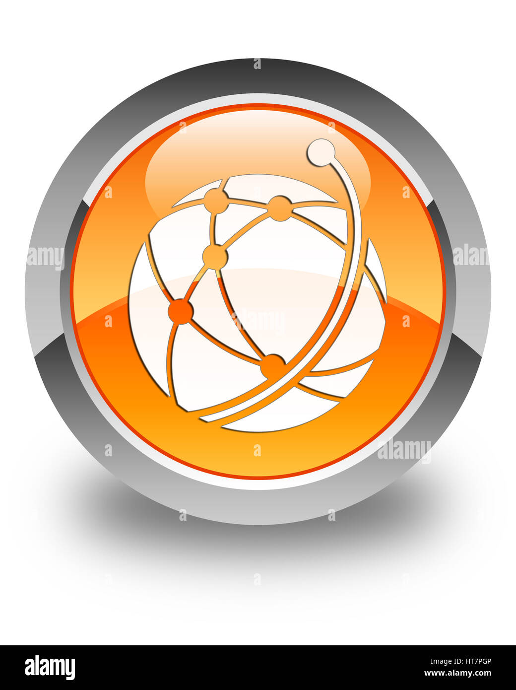 Global world connection icon hi-res stock photography and images - Alamy