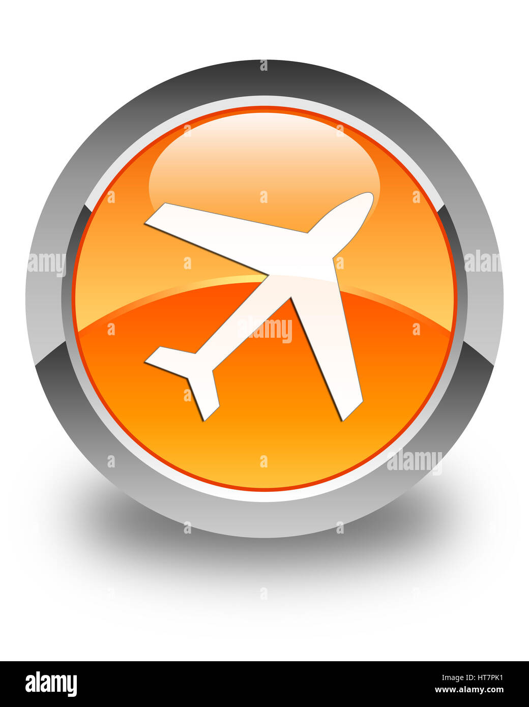 Orange aeroplane hi-res stock photography and images - Alamy
