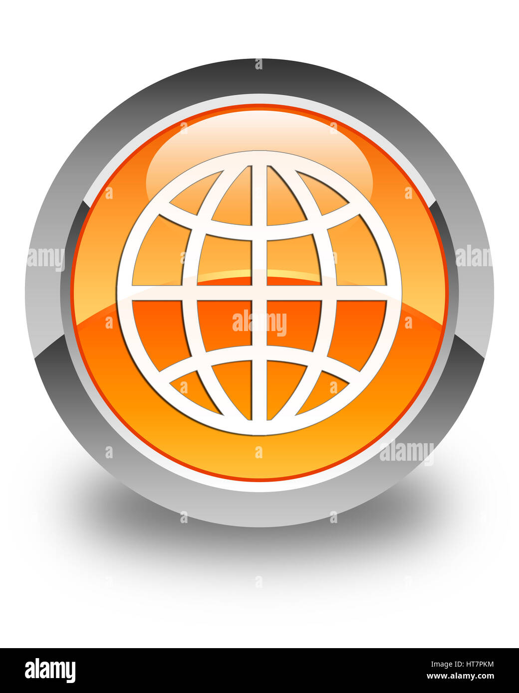 Orange world map hi-res stock photography and images - Alamy