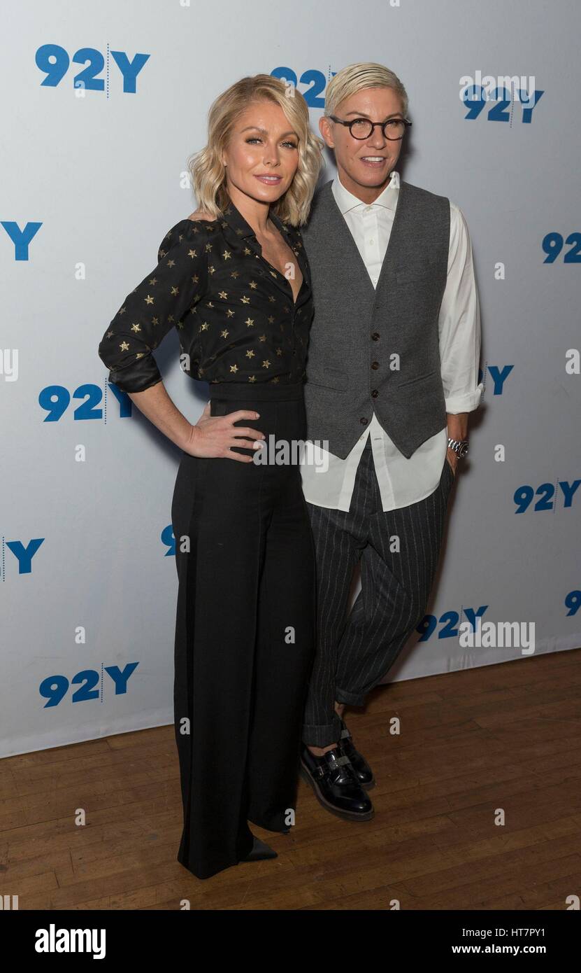 New York, NY, USA. 7th Mar, 2017. Kelly Ripa, Stacey Griffith in ...