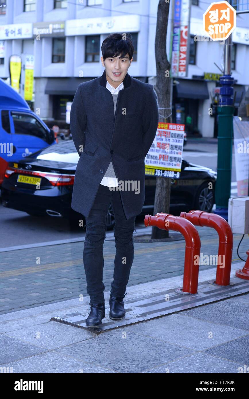 Seoul, Korea. 07th Mar, 2017. Jung Da Bin, Woori Kim and Won Ju attend ...