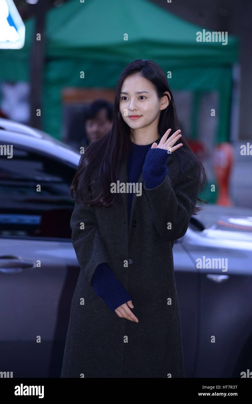 Seoul, Korea. 07th Mar, 2017. Jung Da Bin, Woori Kim and Won Ju attend ...