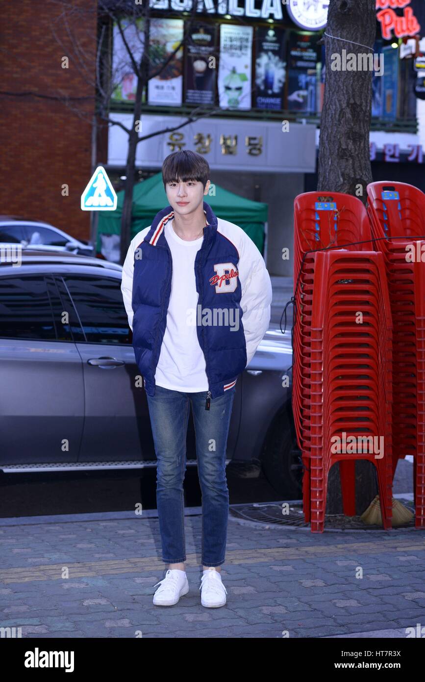 Seoul, Korea. 07th Mar, 2017. Jung Da Bin, Woori Kim and Won Ju attend ...