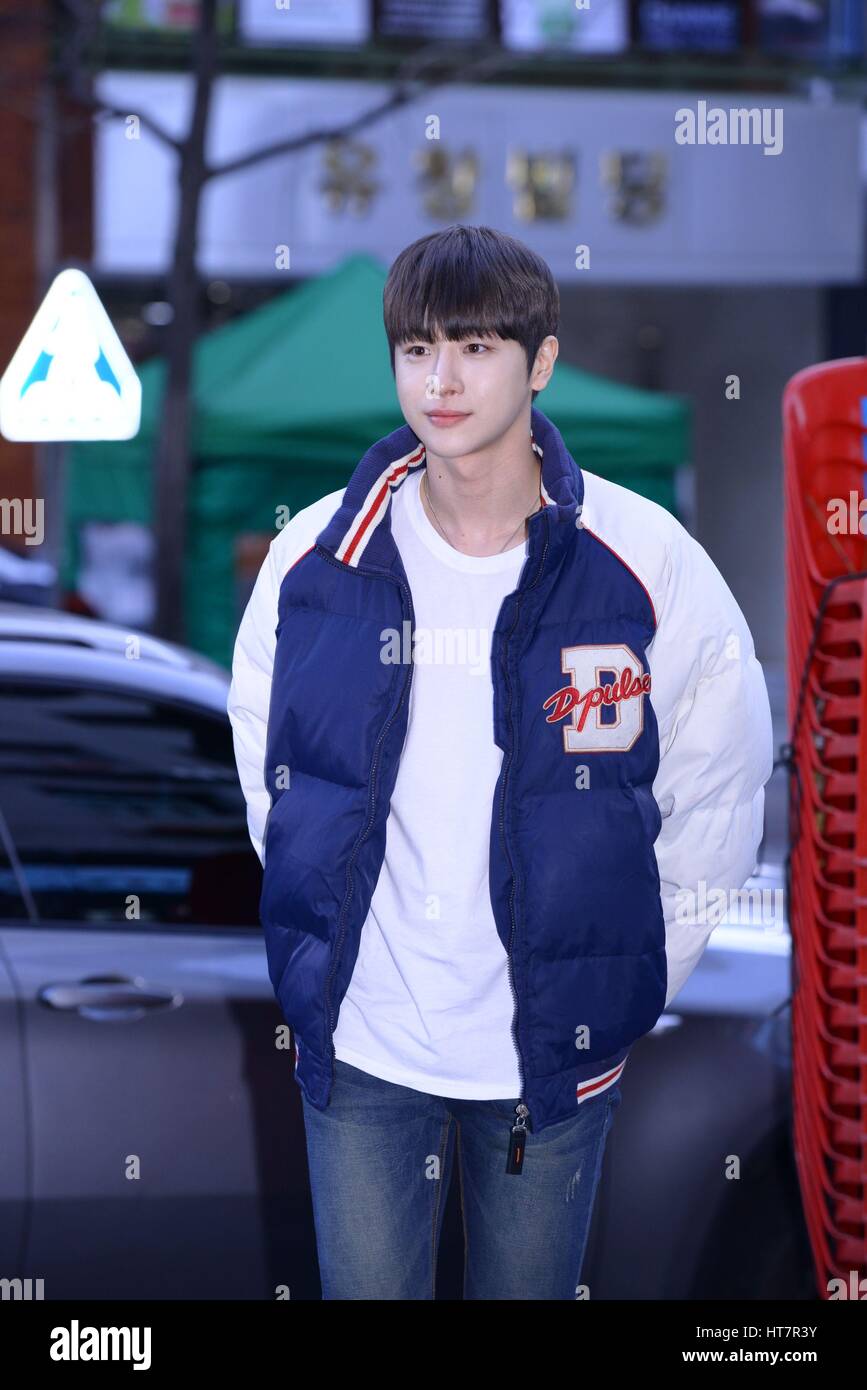 Seoul, Korea. 07th Mar, 2017. Jung Da Bin, Woori Kim and Won Ju attend ...