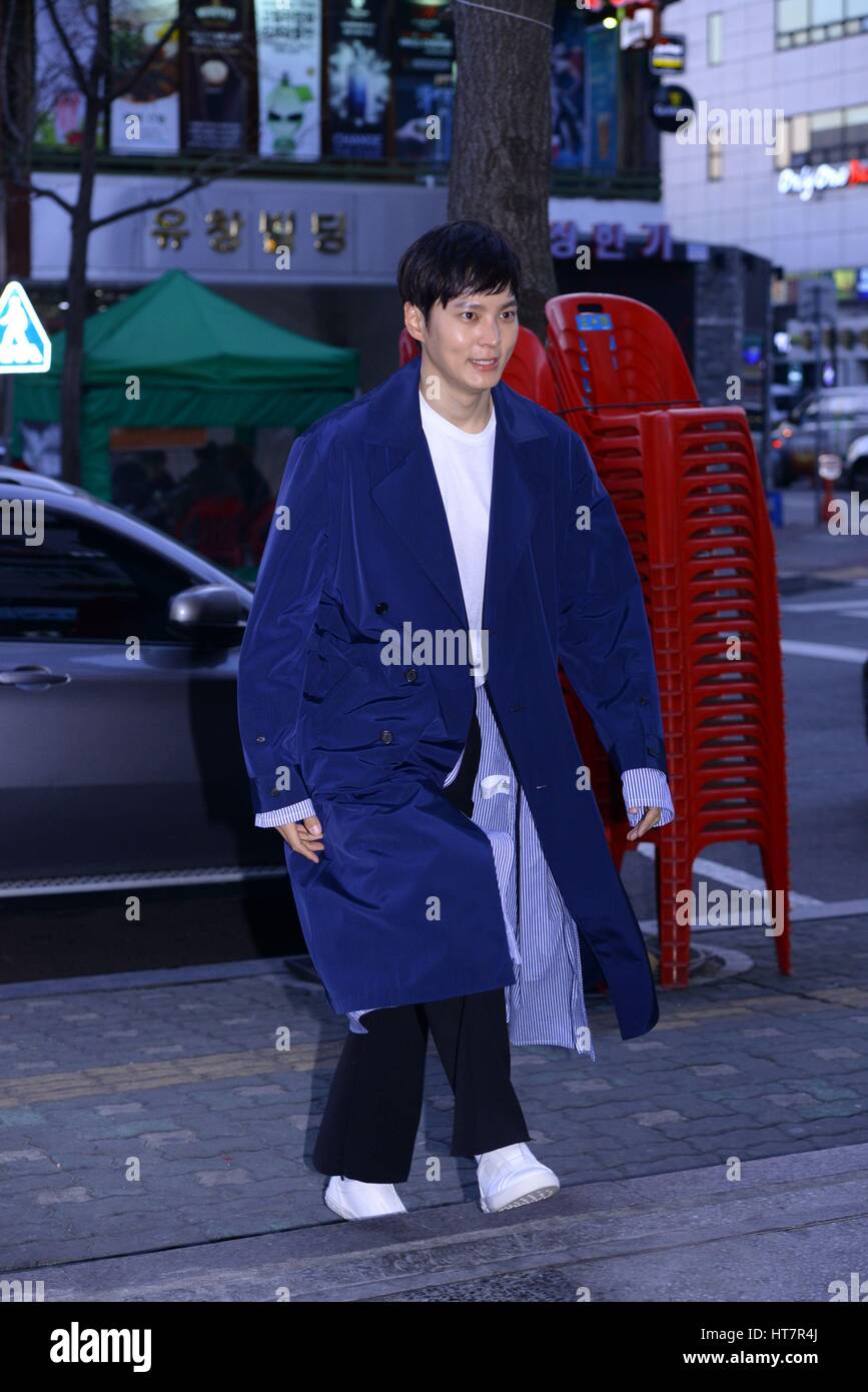 Seoul, Korea. 07th Mar, 2017. Jung Da Bin, Woori Kim and Won Ju attend ...