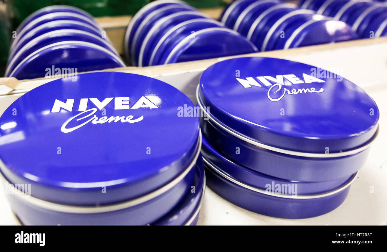 Hamburg, Germany. 3rd Mar, 2017. Nivea cream, phpotographed at the ...