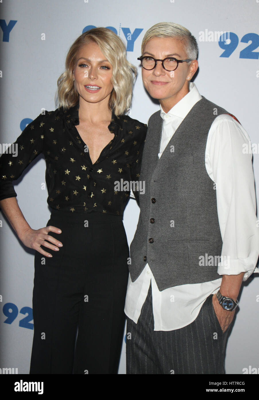 New York, USA. 7th Mar, 2017. Kelly Ripa, Stacey Griffith attends ...