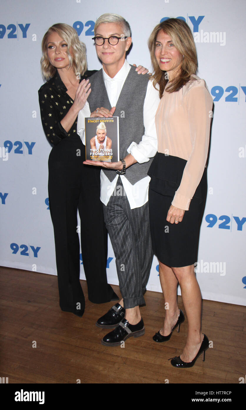 New York, USA. 7th Mar, 2017. Kelly Ripa, Stacey Griffith, Lizzie Tisch ...