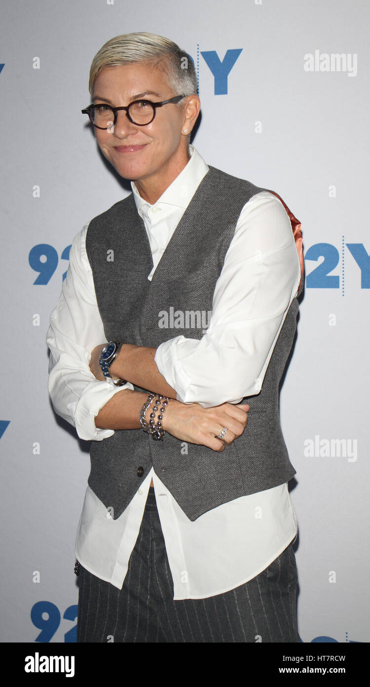 New York, USA. 7th Mar, 2017. Stacey Griffith attends Soulcycle's ...