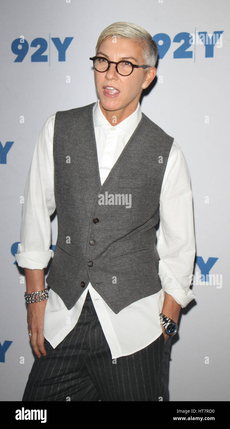 New York, USA. 7th Mar, 2017. Stacey Griffith attends Soulcycle's ...