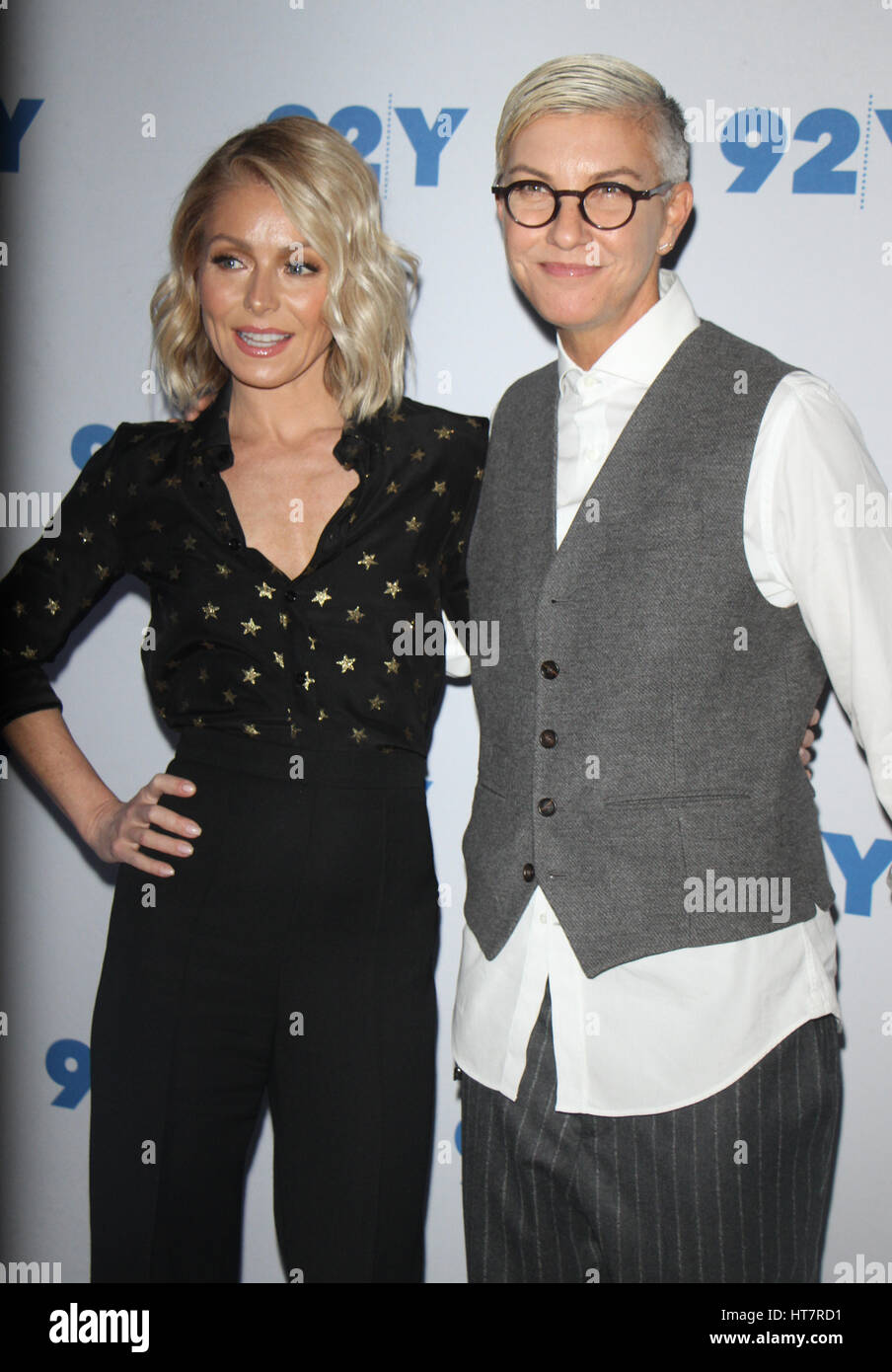 New York, USA. 7th Mar, 2017. Kelly Ripa, Stacey Griffith attends ...