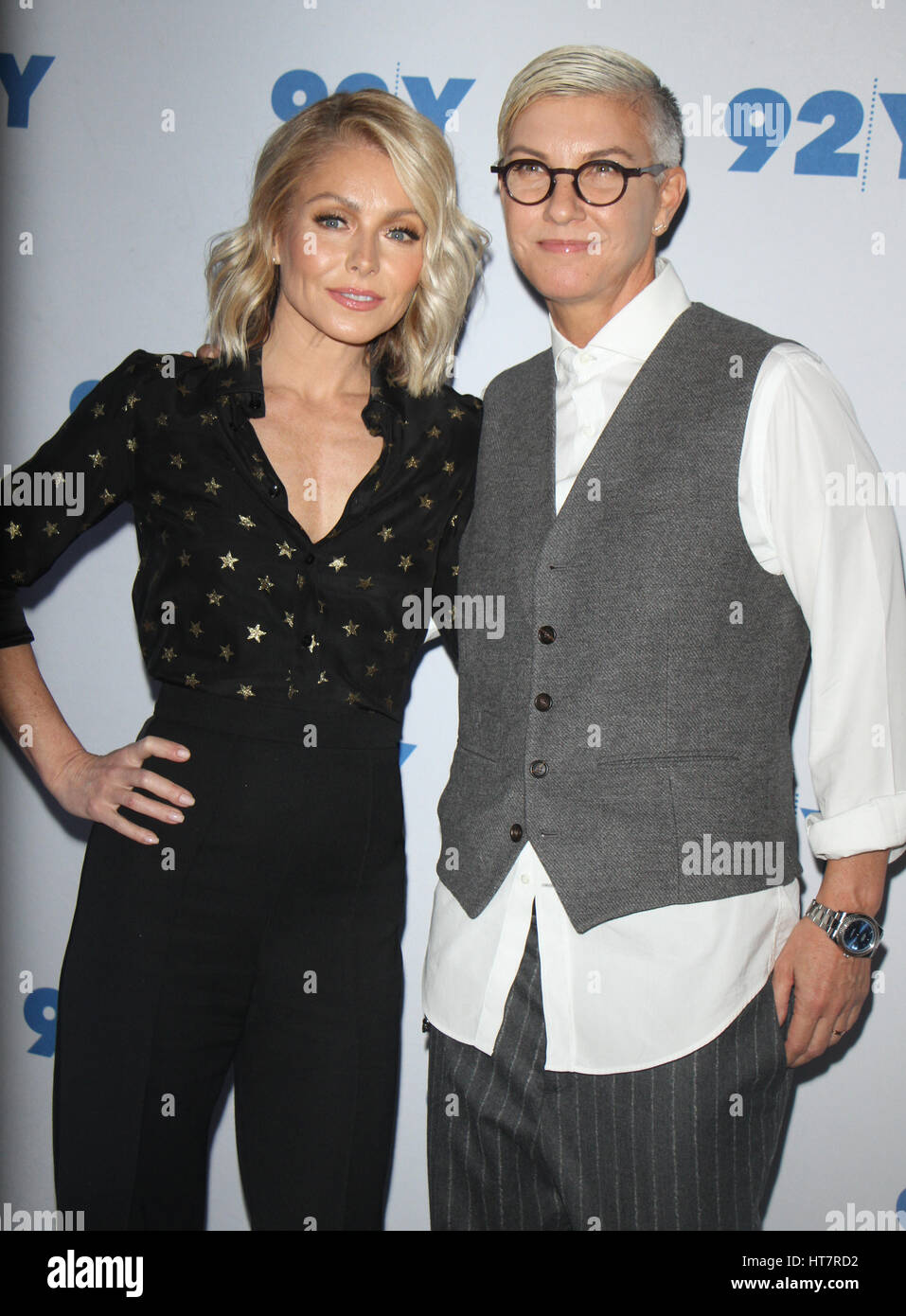 New York, USA. 7th Mar, 2017. Kelly Ripa, Stacey Griffith attends ...