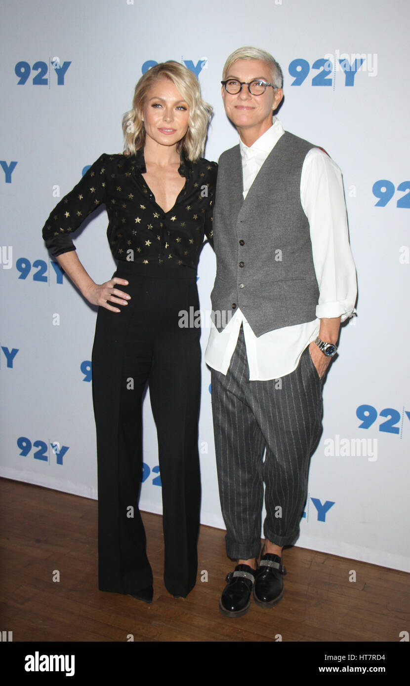 New York, USA. 7th Mar, 2017. Kelly Ripa, Stacey Griffith attends ...