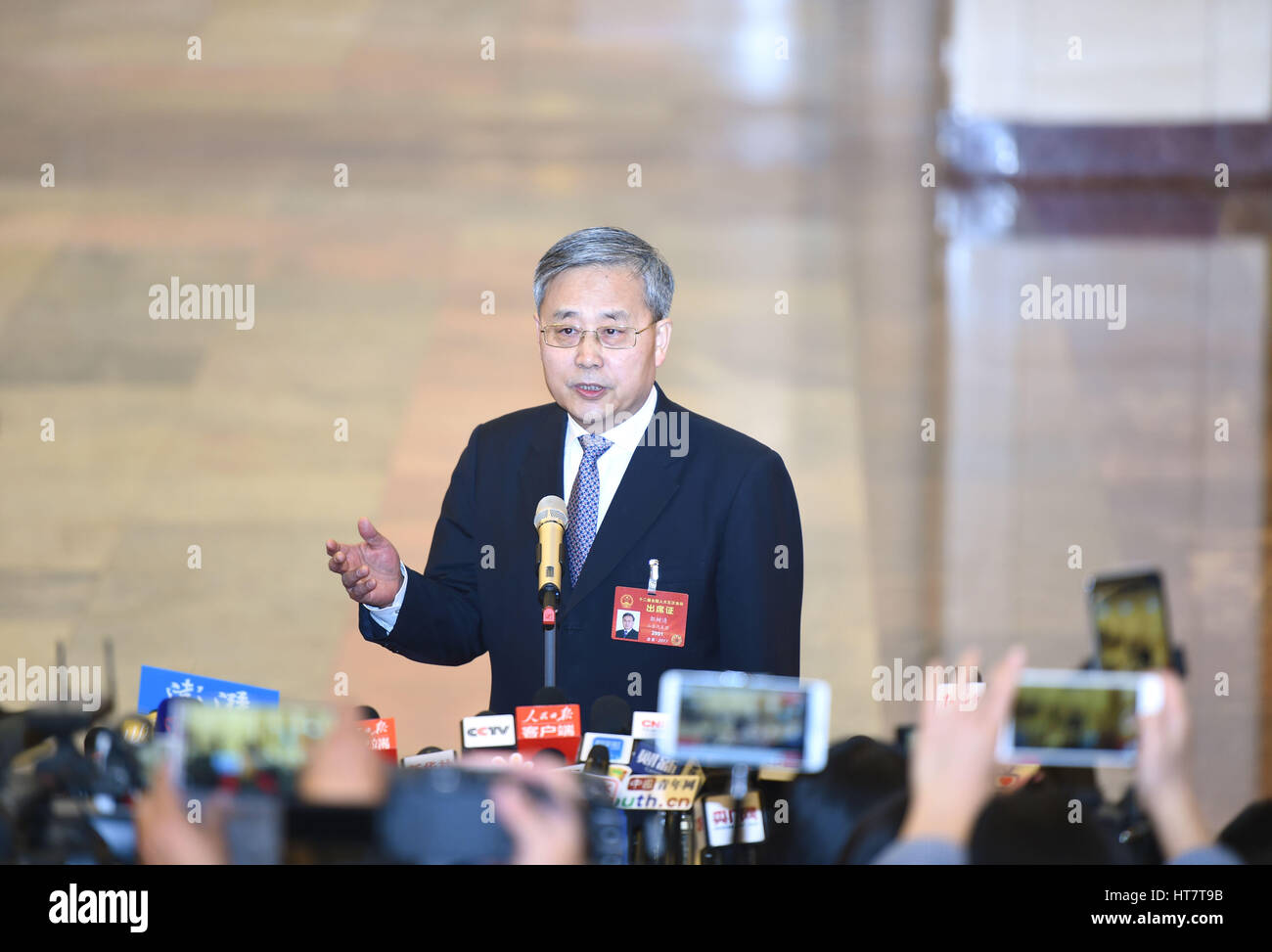 Chairman china banking regulatory commission hi-res stock photography ...