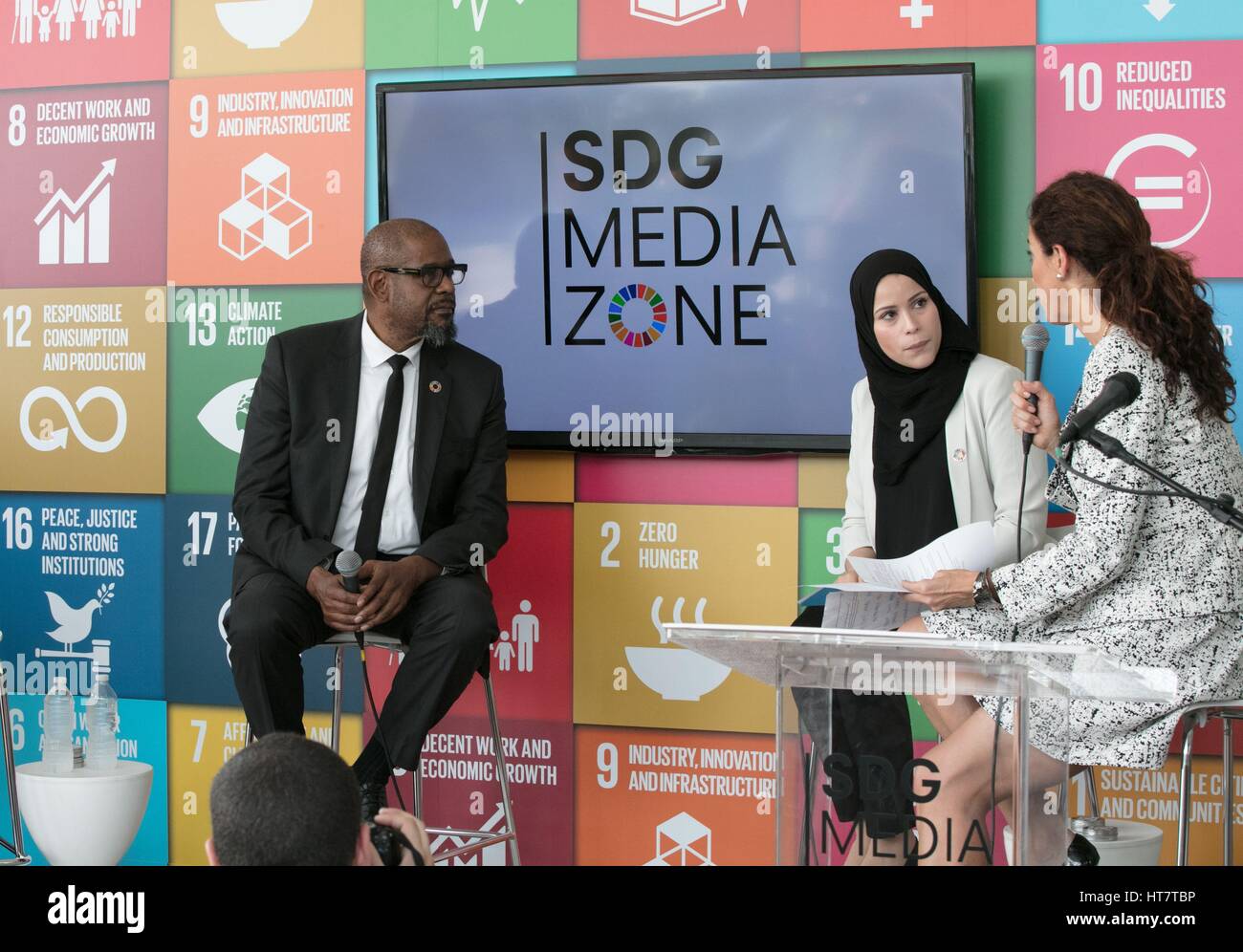 United Nations, New York, USA, September 20 2016 - Forest Whitaker and ...