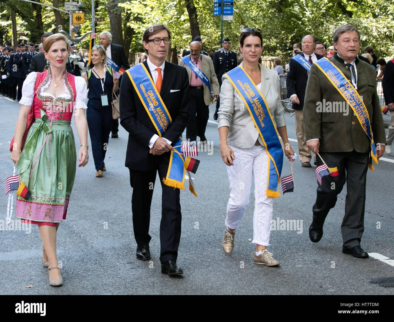 New York City, New York, USA, September 17 2016 - Grand Marshal ...