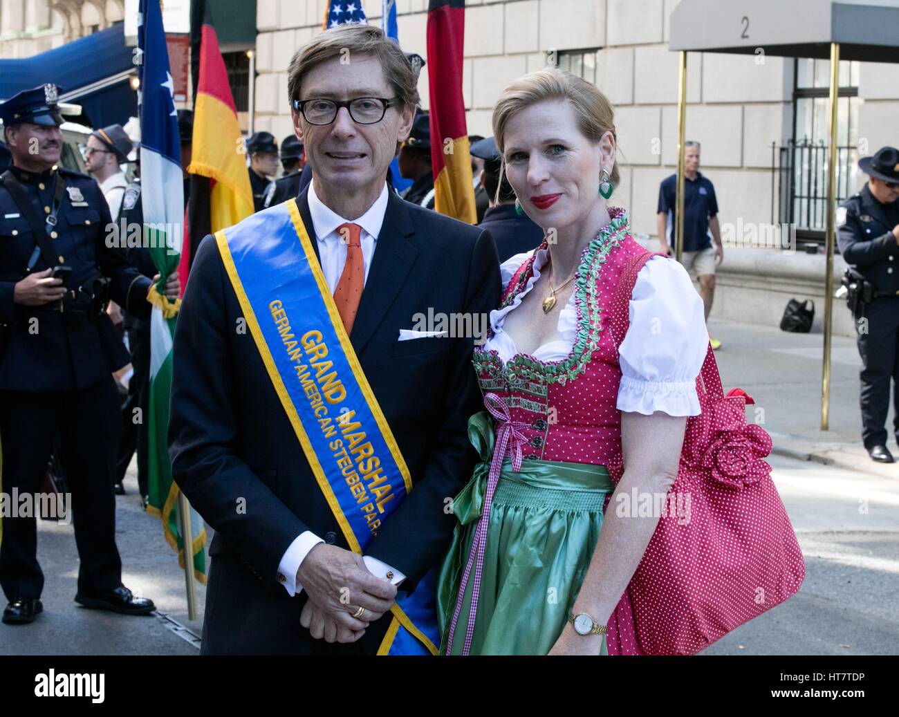 New York City, New York, USA, September 17 2016 - Grand Marshal Peter ...