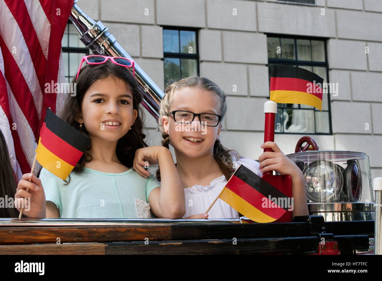 New York City, New York, USA, September 17 2016 - Kids celebrating the ...