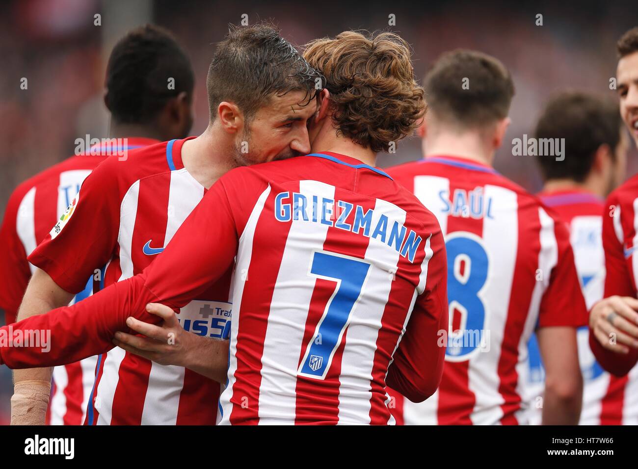 Madrid, Spain. 5th Mar, 2017. Gabi (Atletico) Football/Soccer : Gabi ...