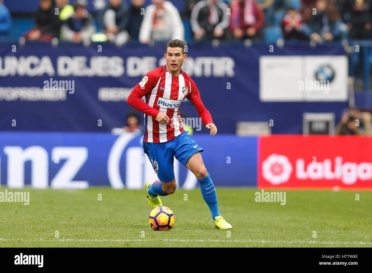 Madrid, Spain. 5th Mar, 2017. Lucas Hernandez (Atletico) Football ...