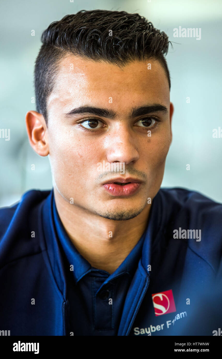 The German Formula One driver Pascal Wehrlein at the Circuit de ...