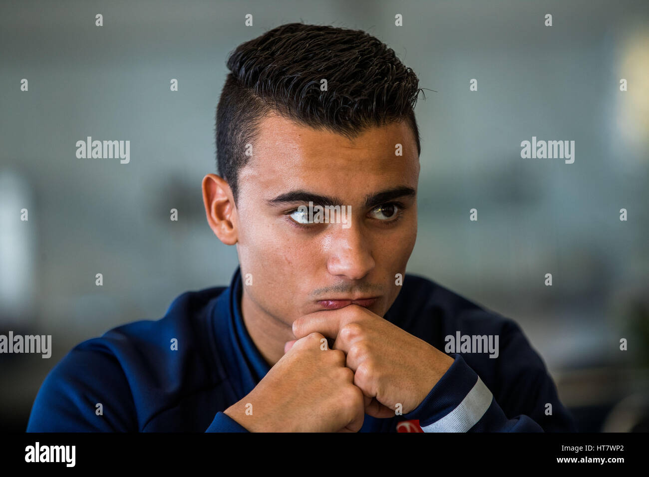 The German Formula One driver Pascal Wehrlein at the Circuit de ...