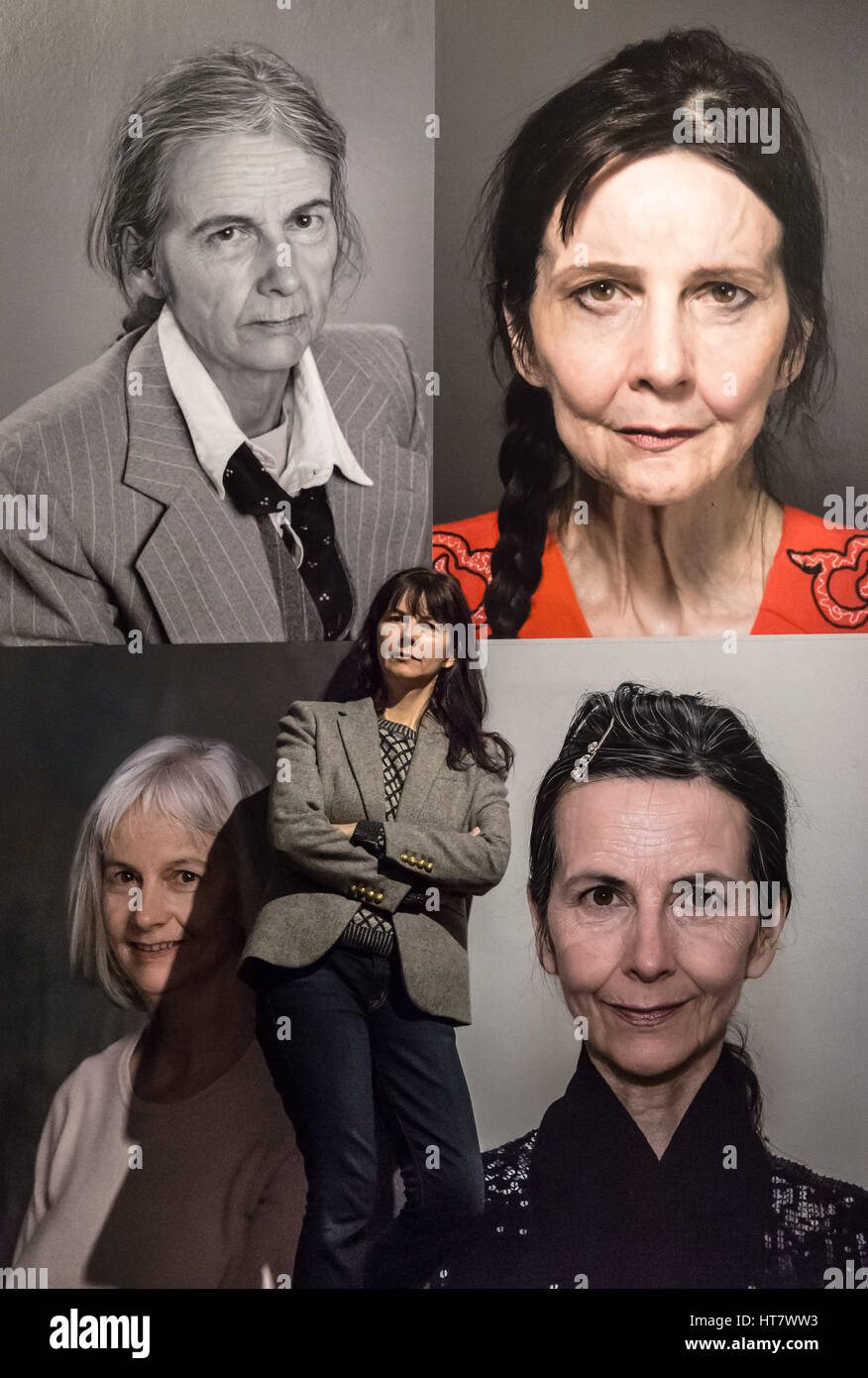 Gillian wearing hi-res stock photography and images - Alamy