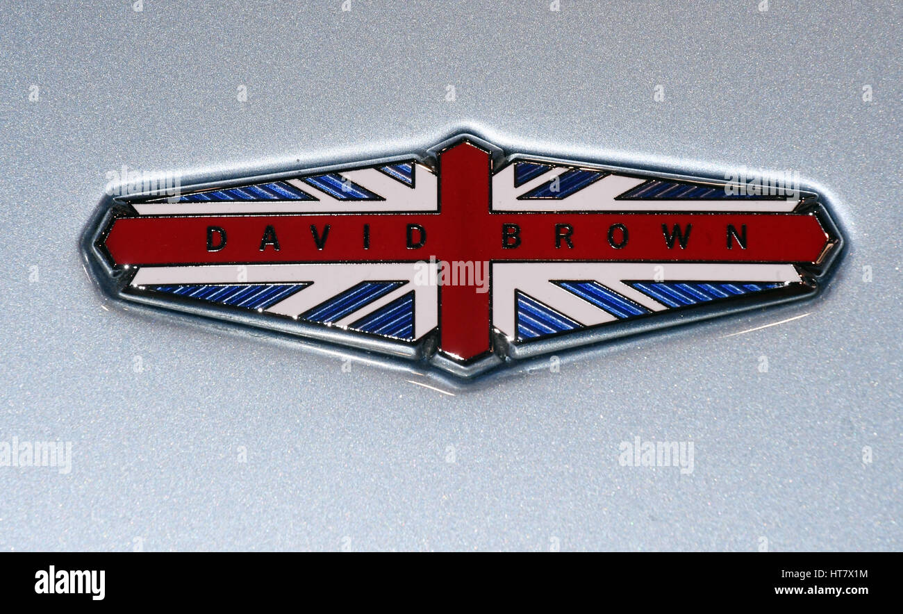 David brown logo hi-res stock photography and images - Alamy