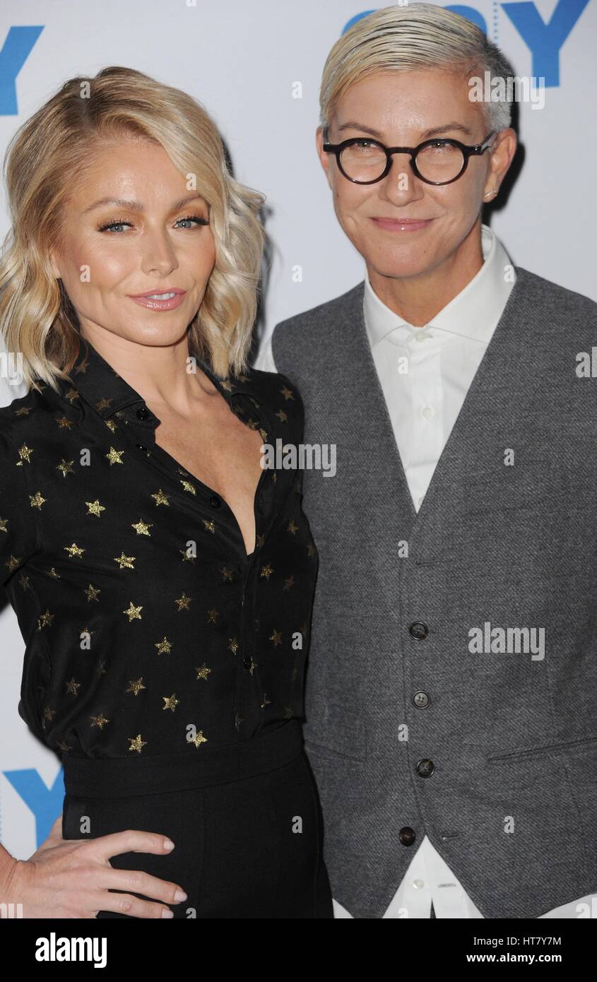 New York, NY, USA. 7th Mar, 2017. Kelly Ripa, Stacey Griffith at ...