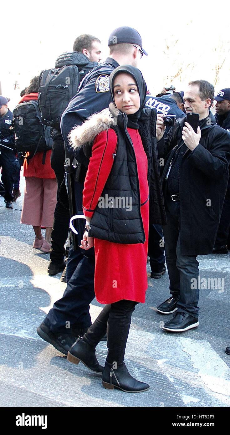 Protester arrested hi-res stock photography and images - Alamy