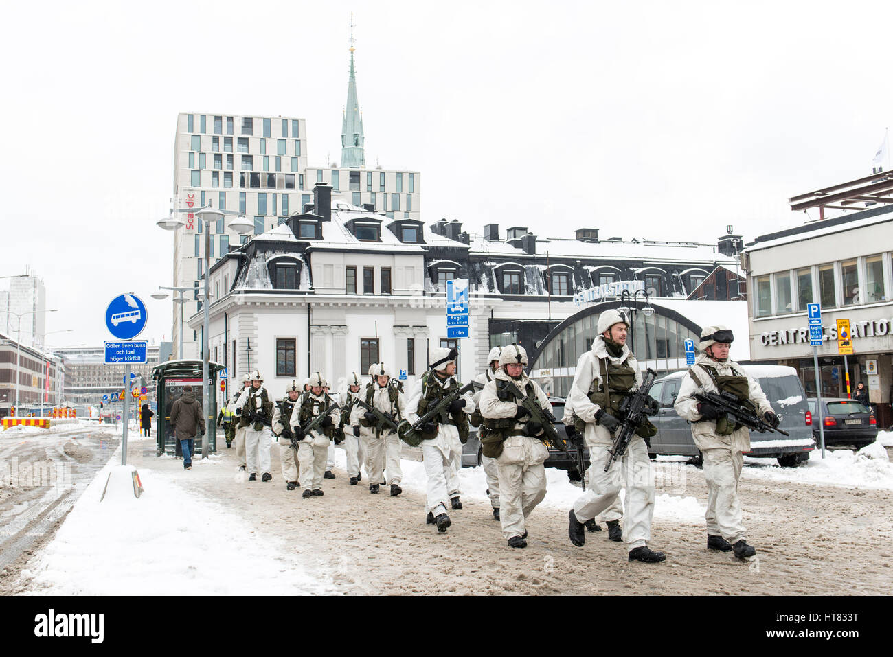 Swedish soldiers hi-res stock photography and images - Alamy