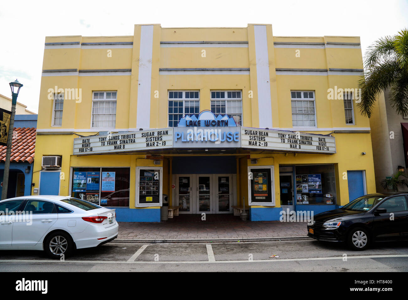 Florida, USA. 8th Mar, 2017. Site of the former Playtoy Theater in Lake Worth (now the Lake ...