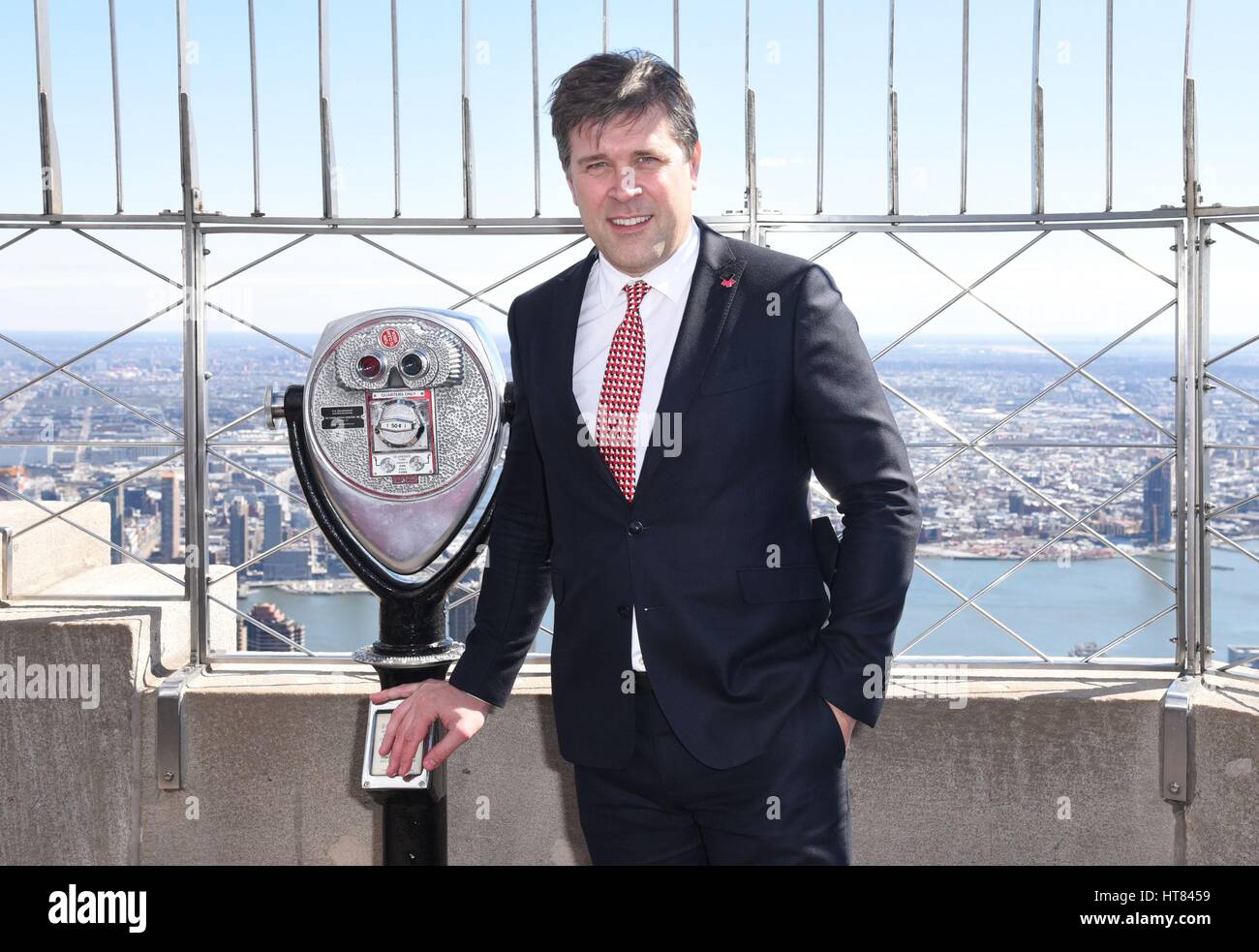 New York, NY, USA. 8th Mar, 2017. Bjarni Benediktsson, His Excellency ...