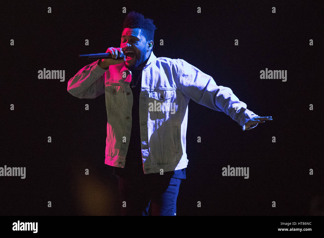 Abel makkonen tesfaye concert hi-res stock photography and images - Alamy