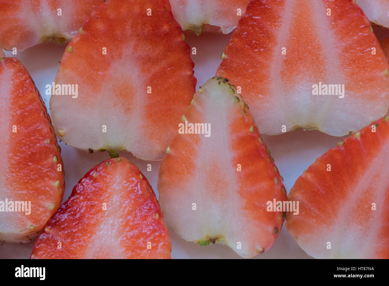 Cross section of strawberry hi-res stock photography and images - Alamy