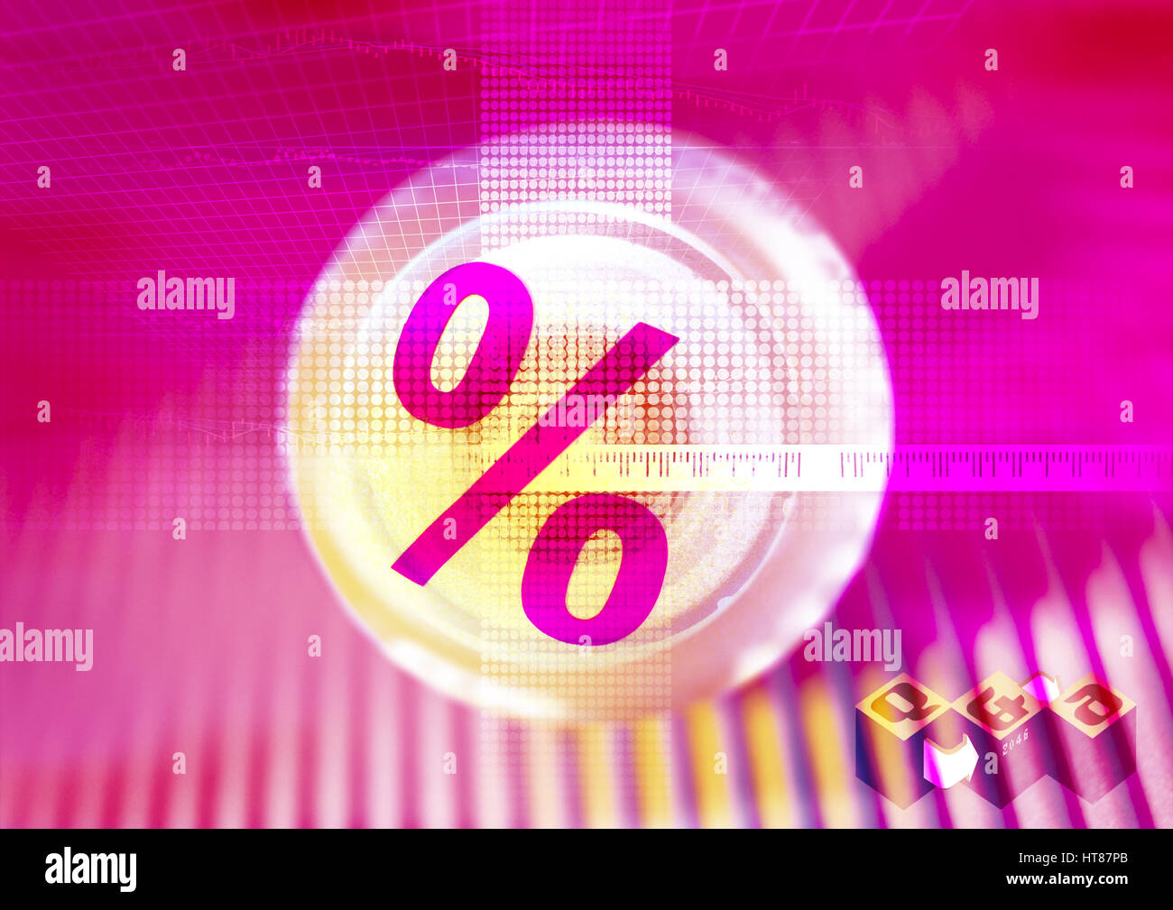 Percentage color colour hi-res stock photography and images - Alamy