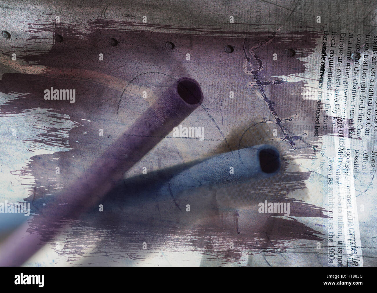 Complex arrangement of pipes hi-res stock photography and images - Alamy