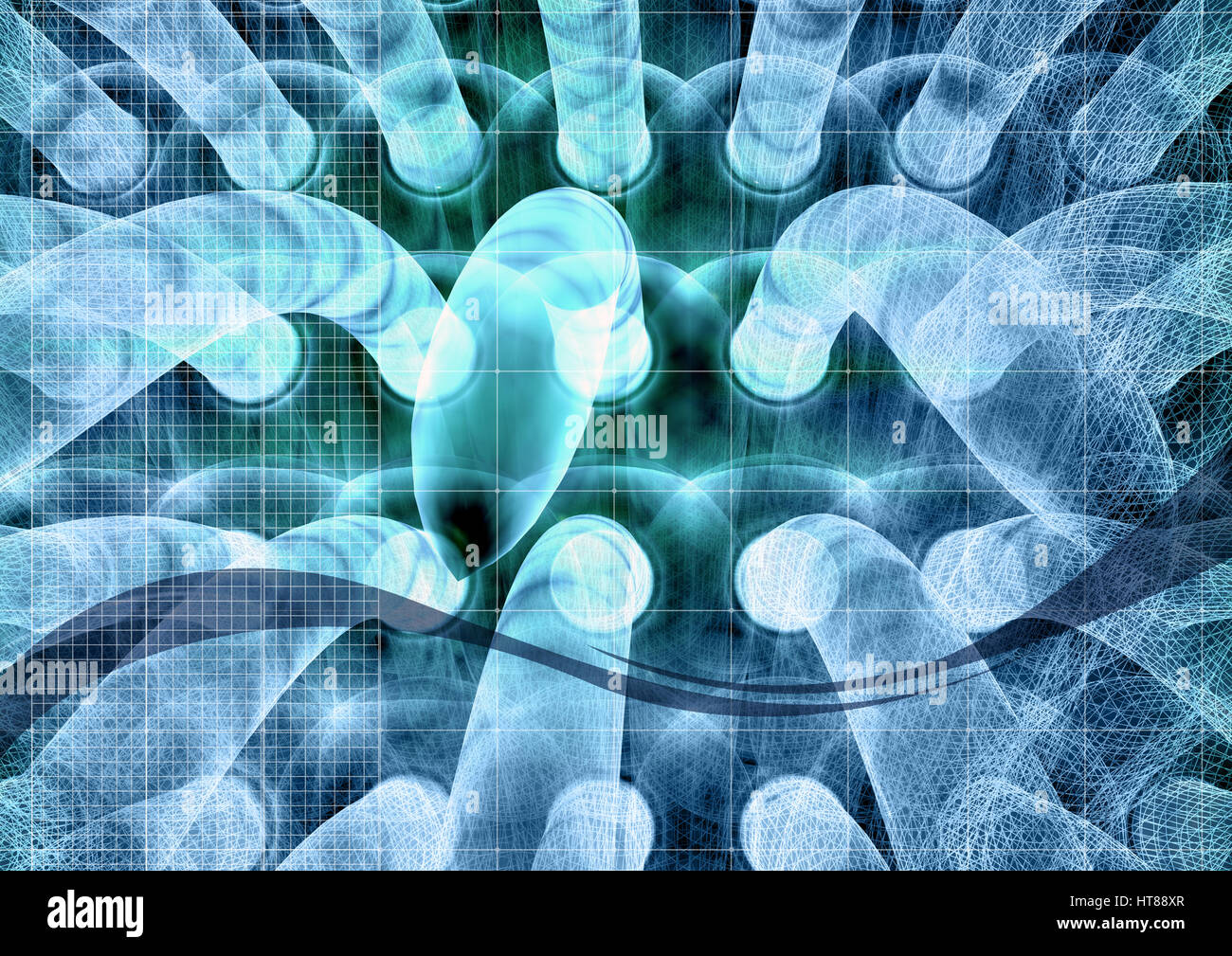 biology,cell,close-up,color,colour,computer graphics,digitally ...