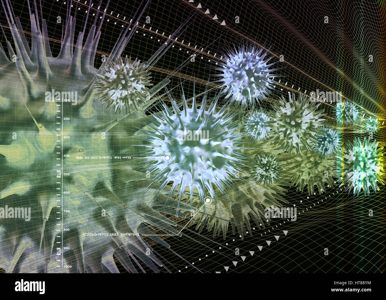 biology,cell,close-up,color,colour,computer graphics,digitally ...