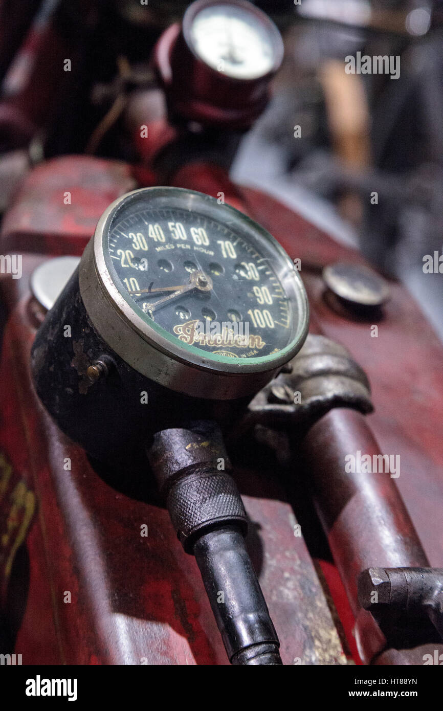 Indian ace motorcycle hi-res stock photography and images - Alamy