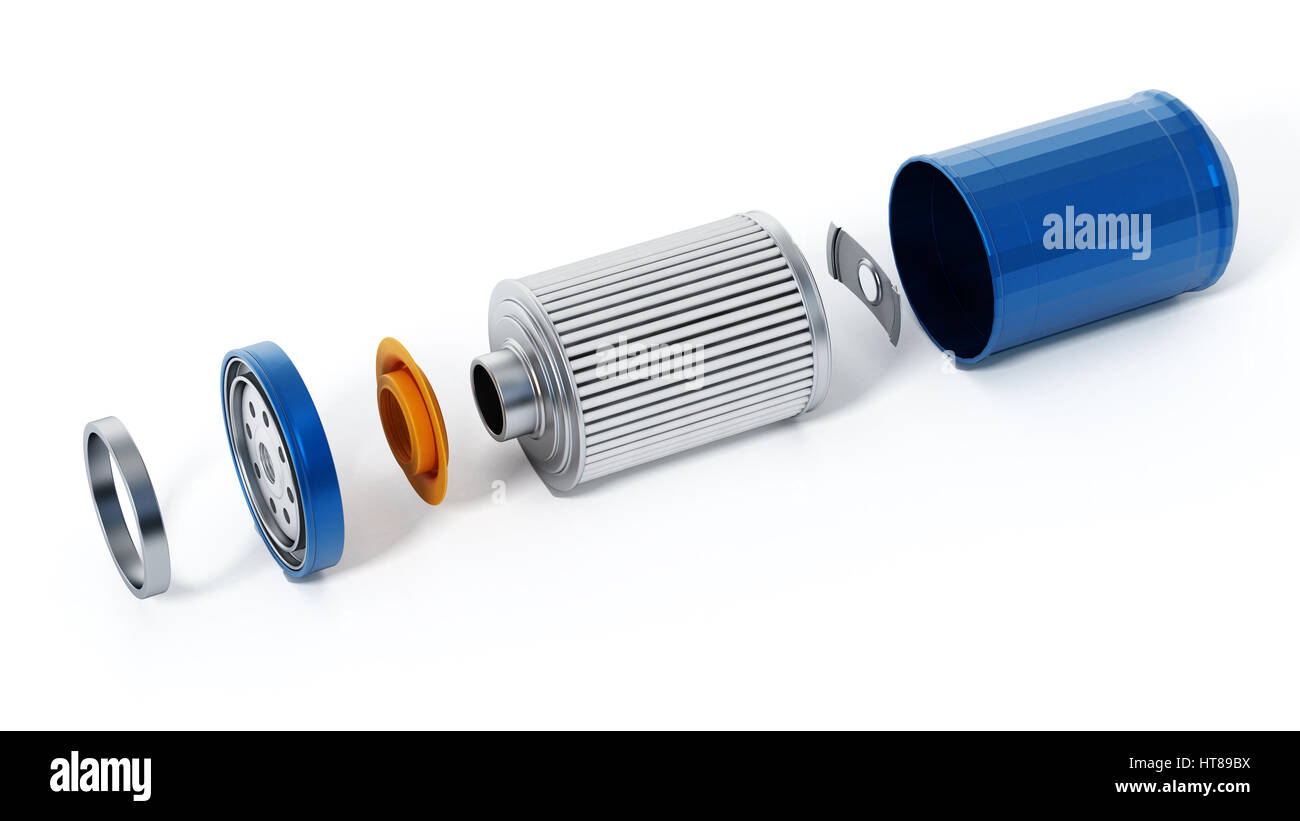 Engine oil filter cross section hi-res stock photography and images - Alamy