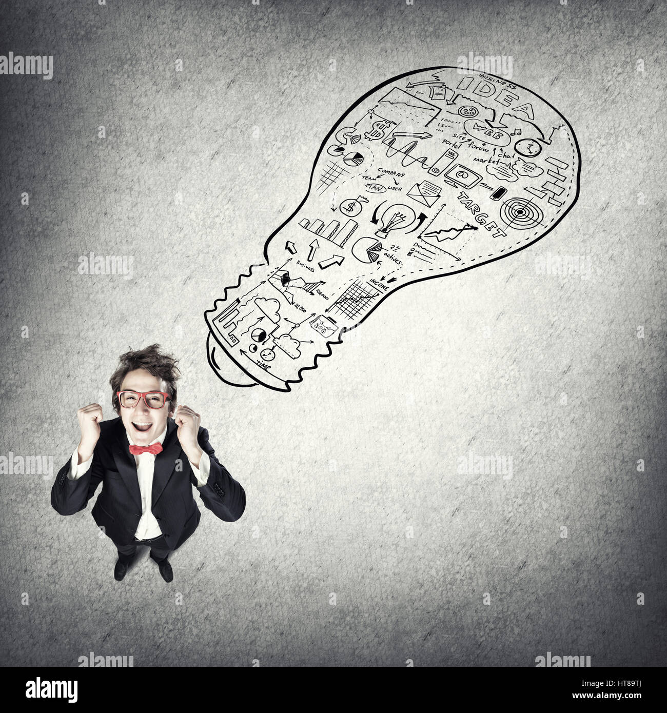 Celebrate win perspective hi-res stock photography and images - Alamy